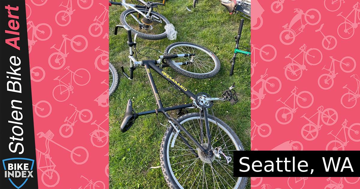 Stolen 1998 Cannondale F400